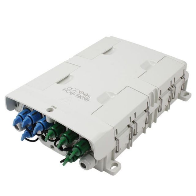 12 Port FTTH Fiber Distribution Box for1x8 Blockless Splitter, 20 cores ...