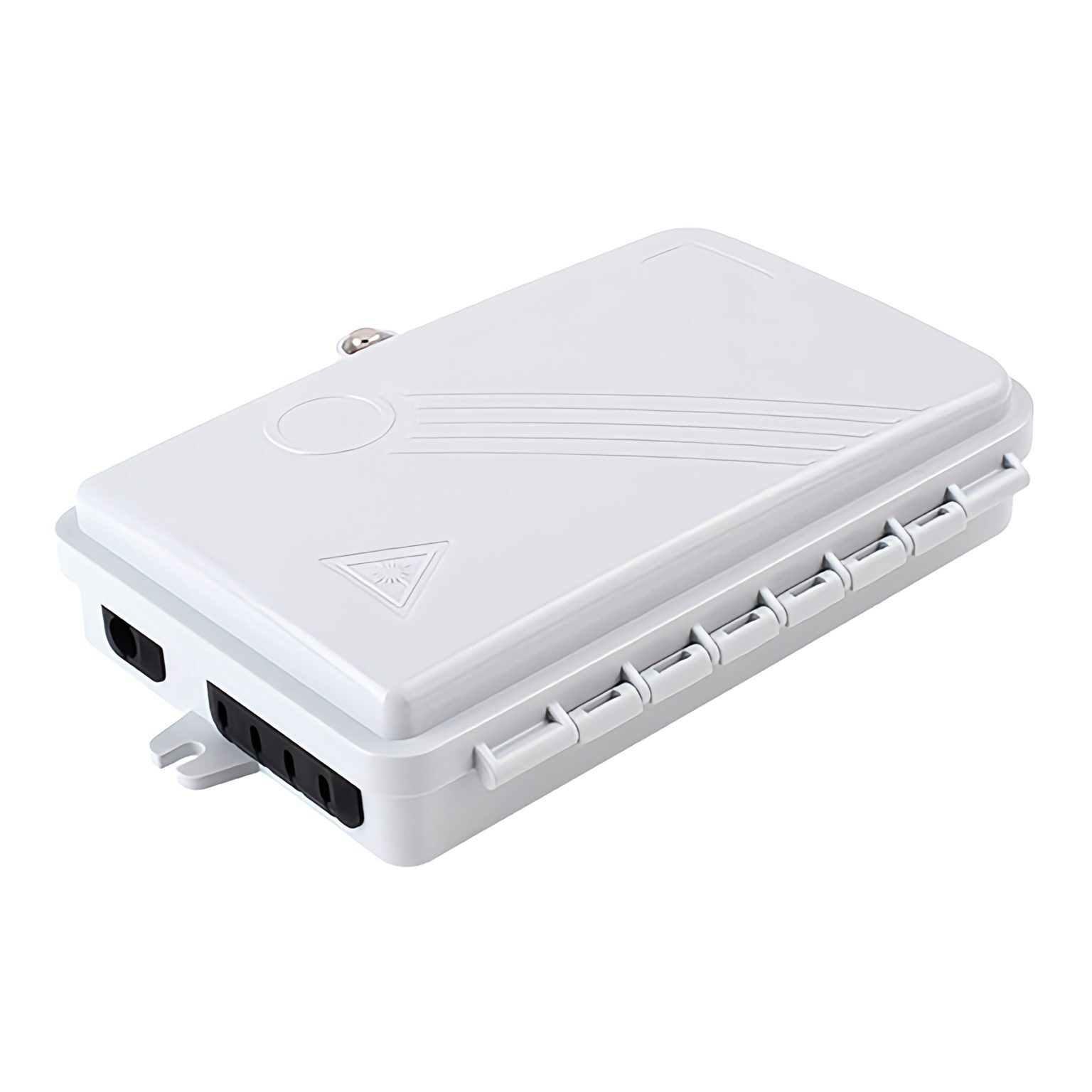 12 Port Fiber Access Terminal Box with 2 Cable Inlet For FTTH Network ...