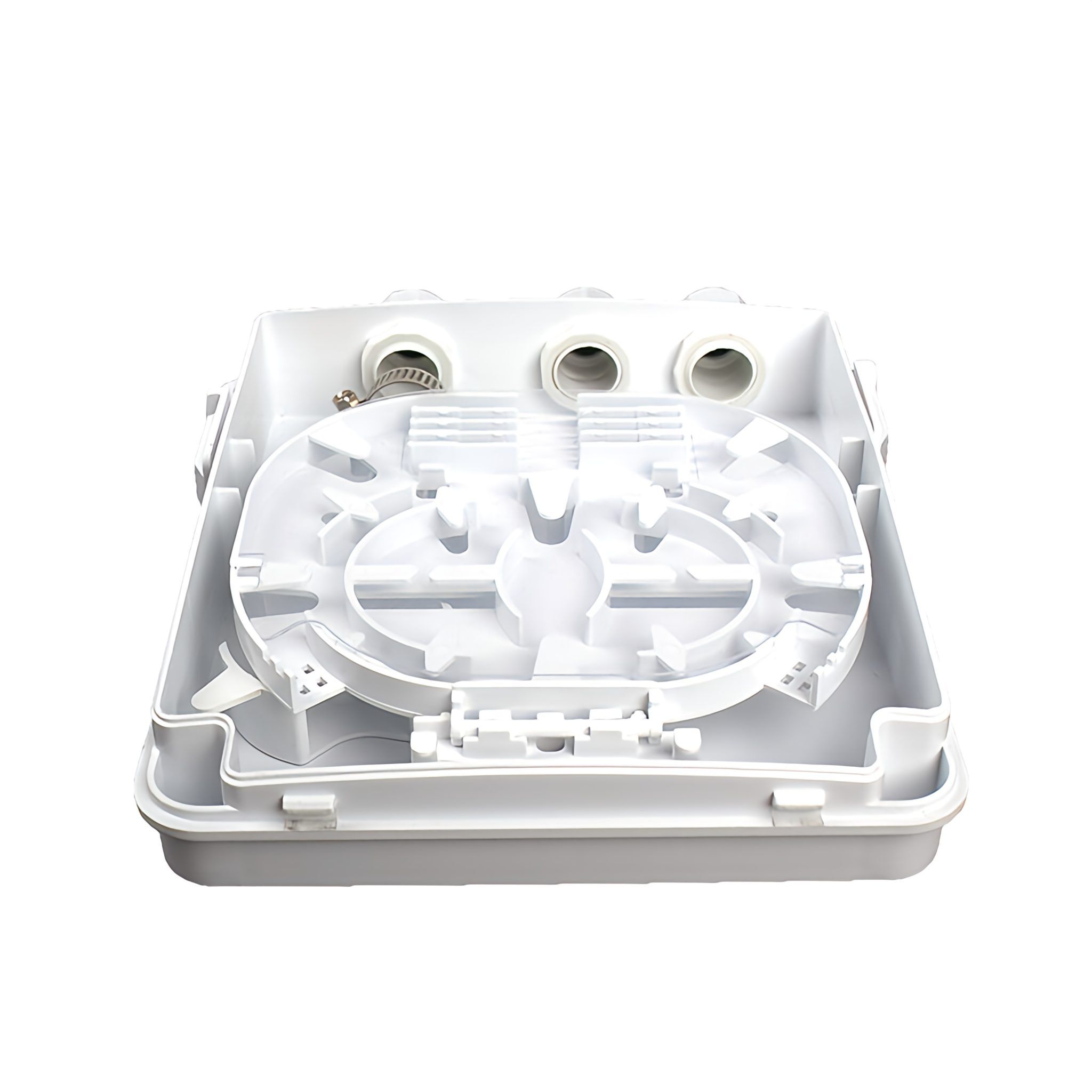12 Port FTTH Fiber Distribution Box for1x8 Blockless Splitter, 20 cores ...