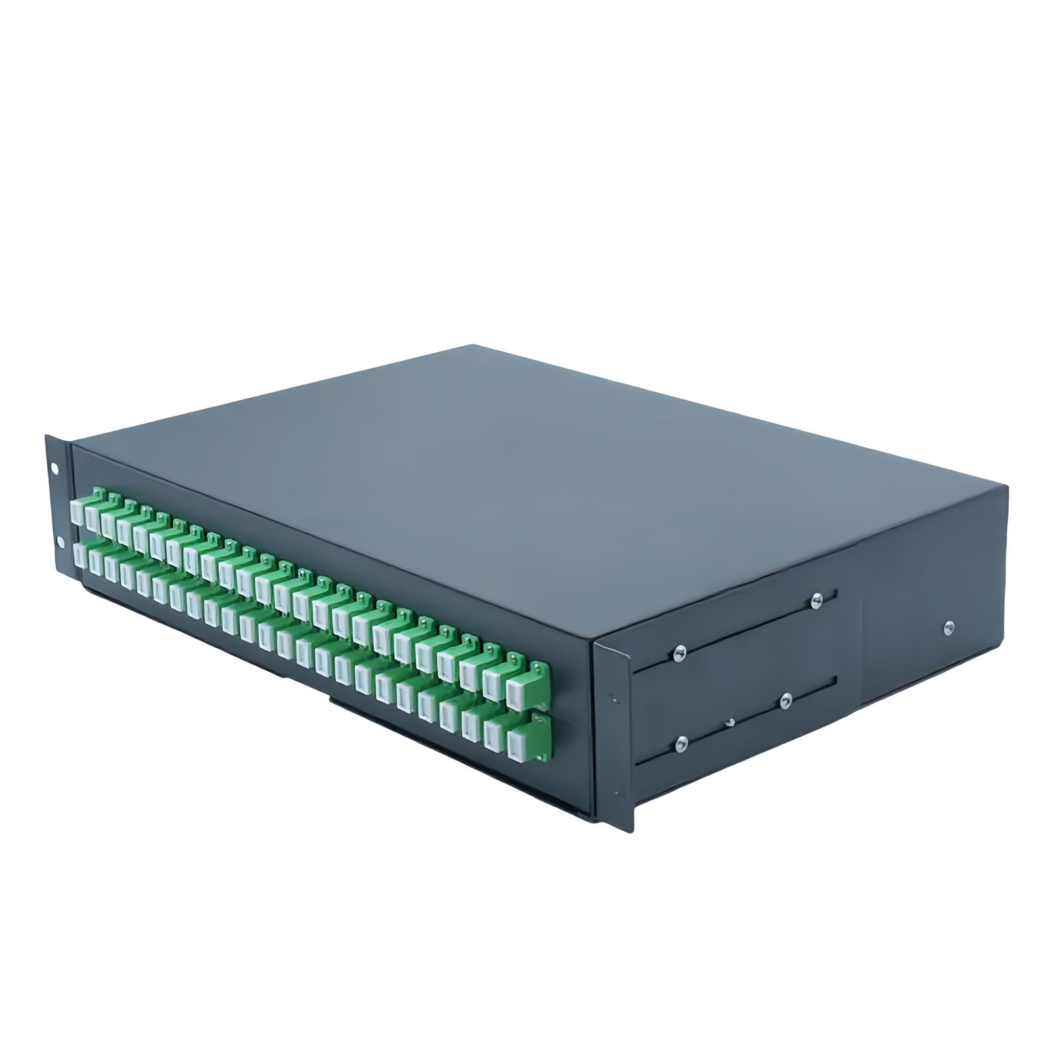 1U 24 port fiber patch panel for SC/LC/ST/FC Options – Topfiberbox