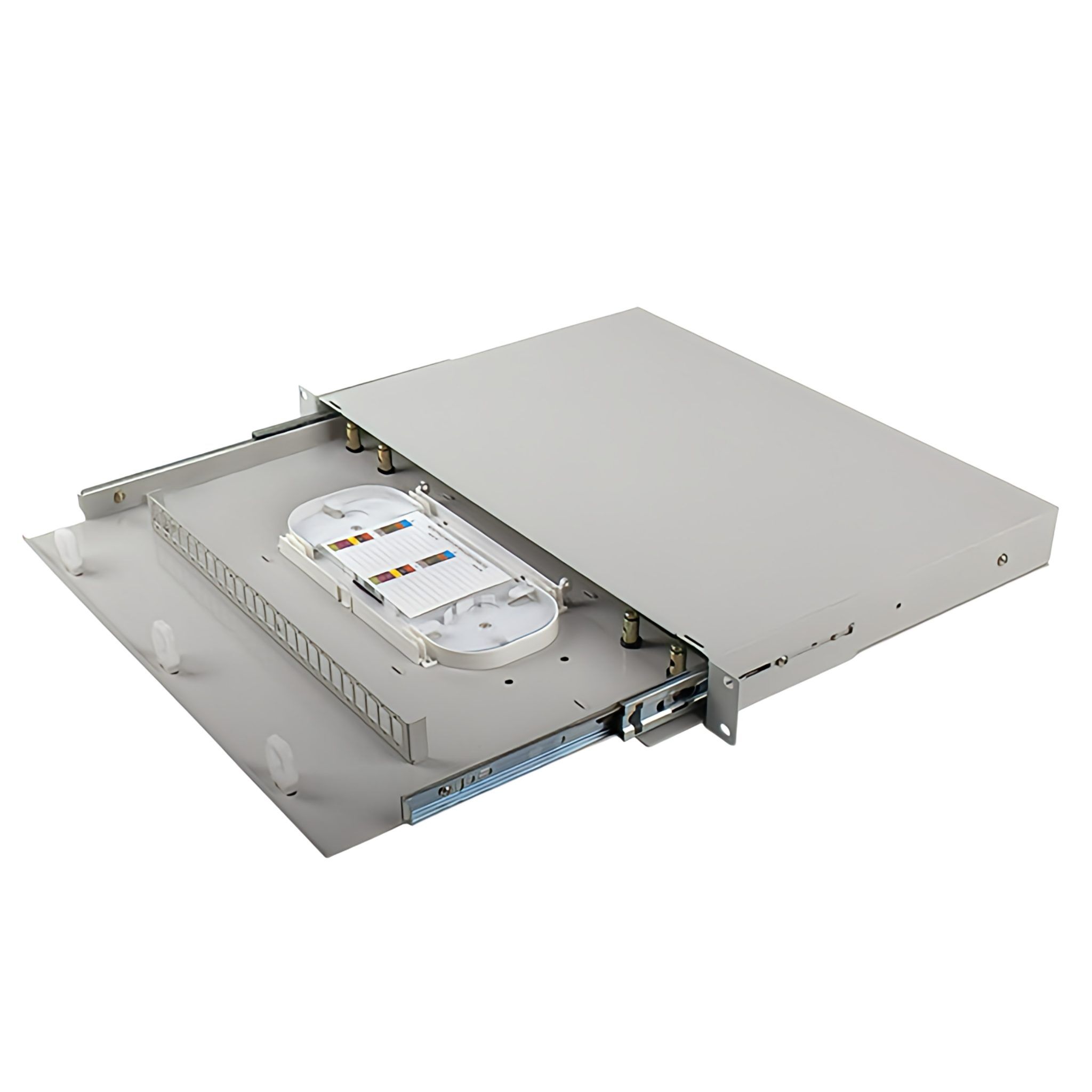 Rack Mount 12 Port Fiber Patch Panel For SC LC Option– Topfiberbox