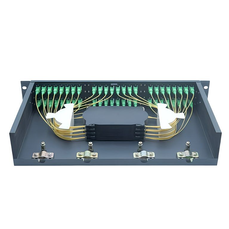 1U 24 port fiber patch panel for SC/LC/ST/FC Options – Topfiberbox
