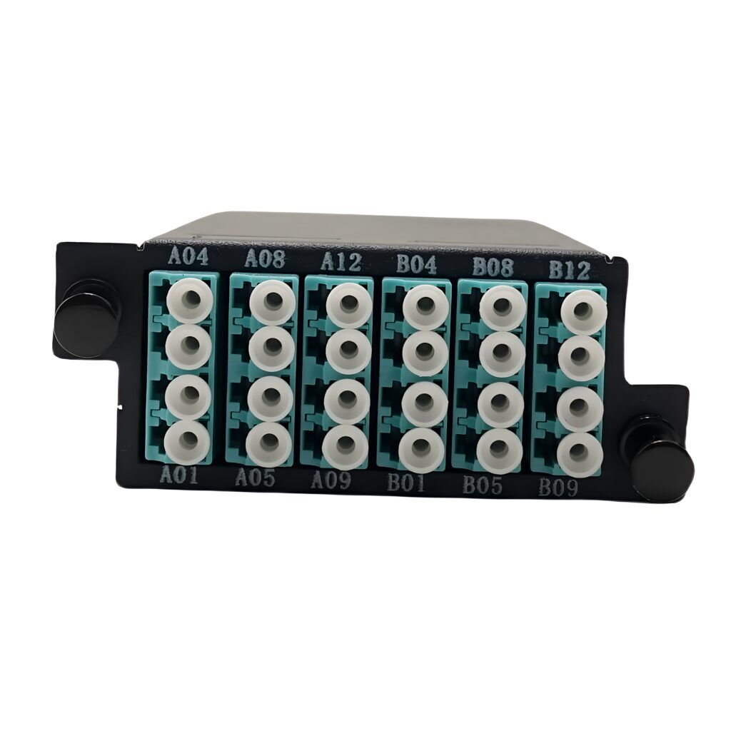 12 Port Sliding Fiber Patch Panel For SC LC Option– Topfiberbox
